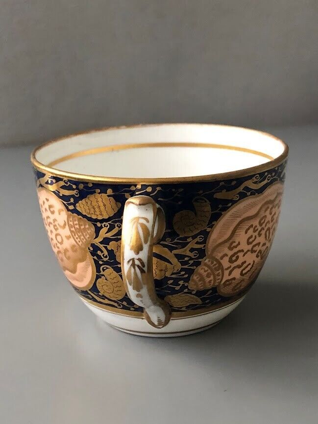 Miles Mason Porcelain Seashell Cup & Saucer, Pattern 743, Circa 1812 ...